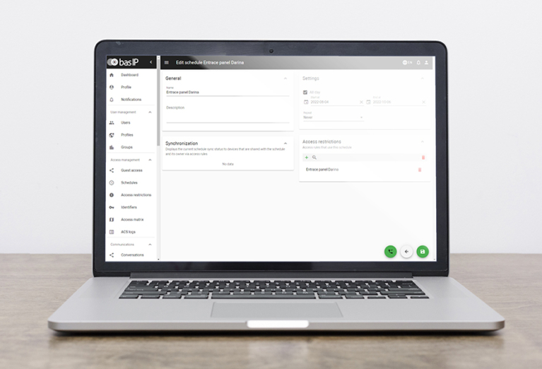 Best Intercom Management Software LINK by BAS-IP