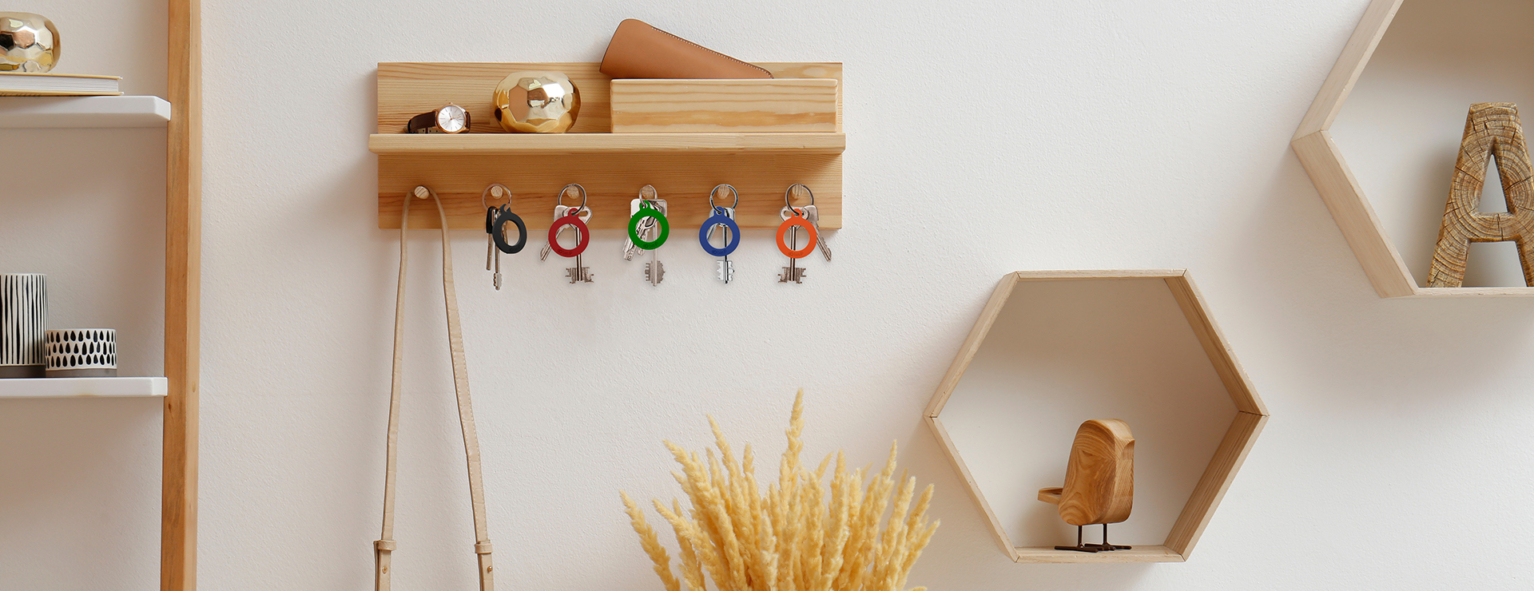 Mifare Key Fobs Set - Ideal for Families and Various Spaces