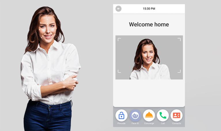 Building Door Entry Panel BAS-IP AA-14FBS