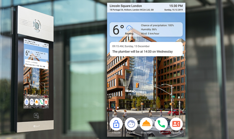 Building Door Entry Panel BAS-IP AA-14FBS