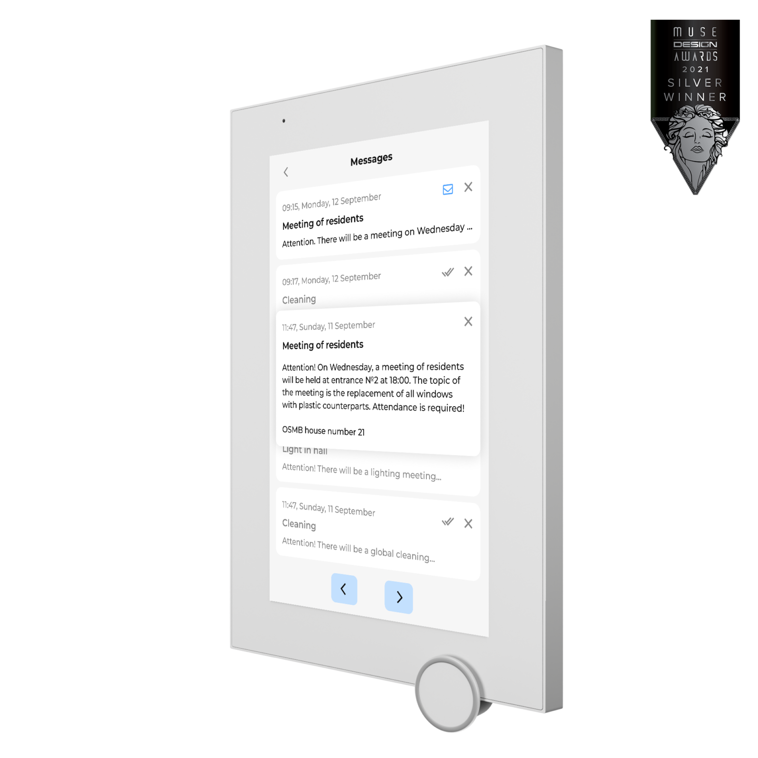 IP Video Indoor Phone AZ-07LL BAS-IP