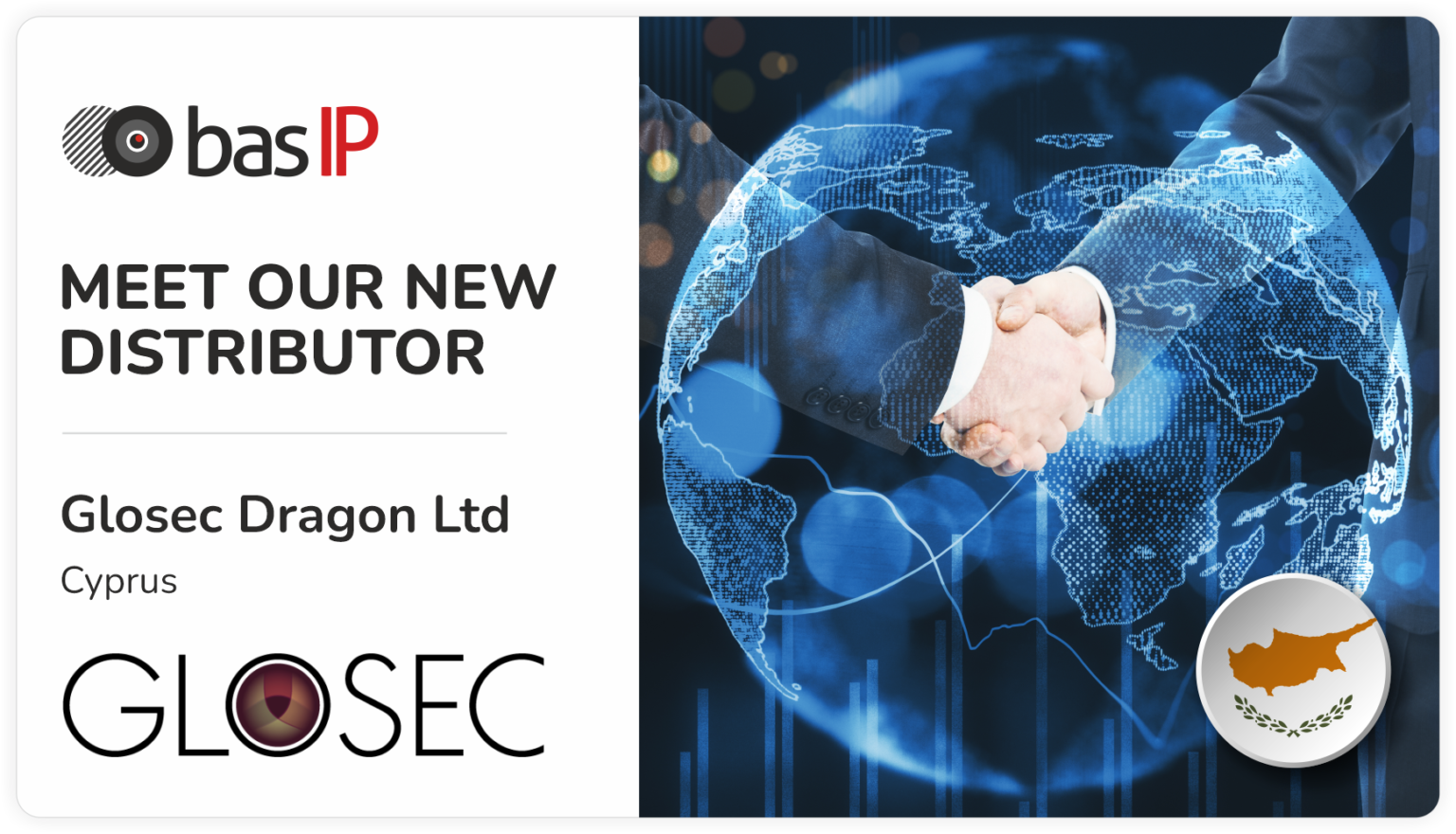 BAS-IP og Glosec Dragon Ltd går sammen om å implementere avansert sikkerhetsteknologi på Kypros ...