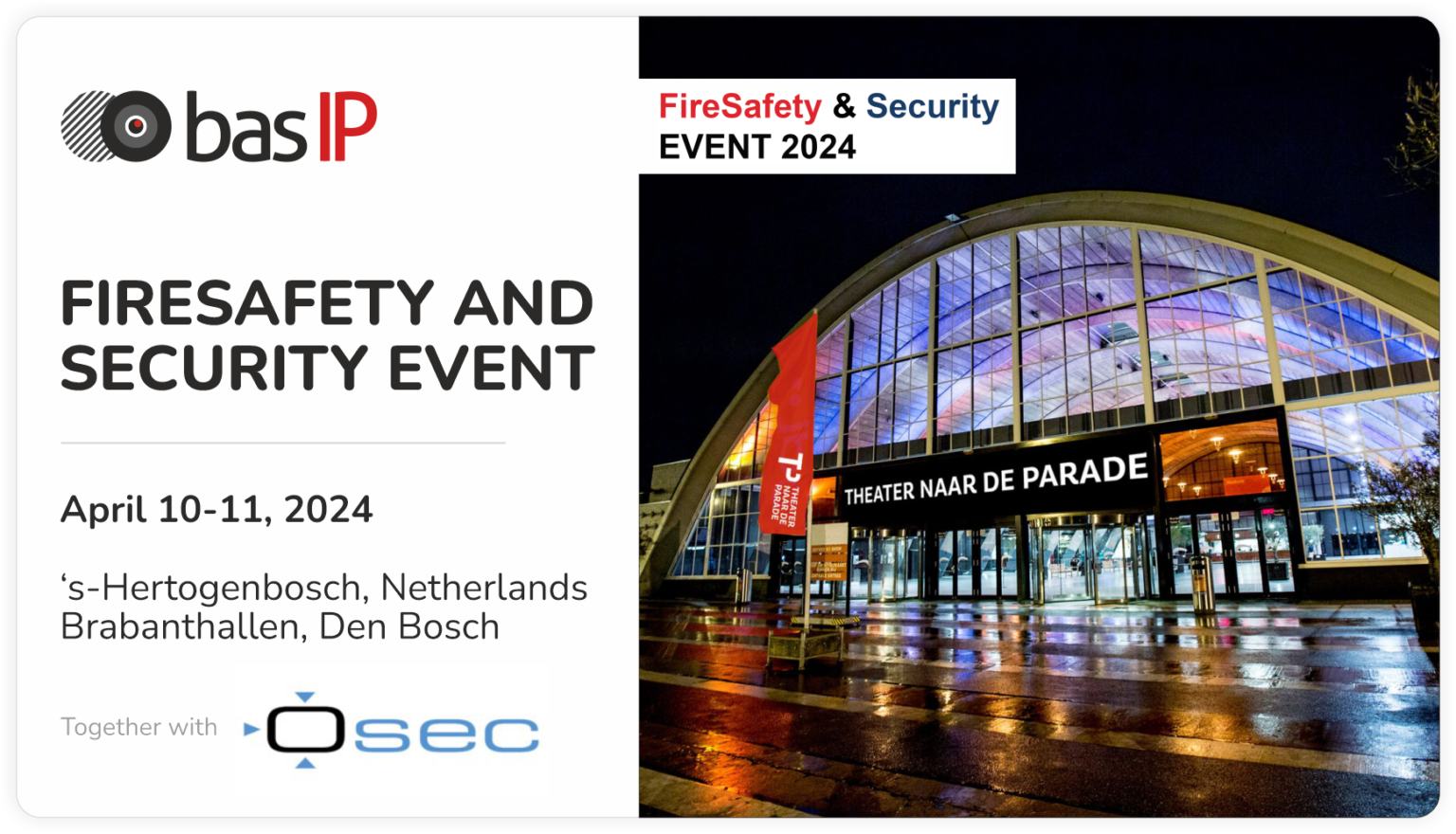 BAS-IP på Firesafety and Security Event 2024 - BAS-IP
