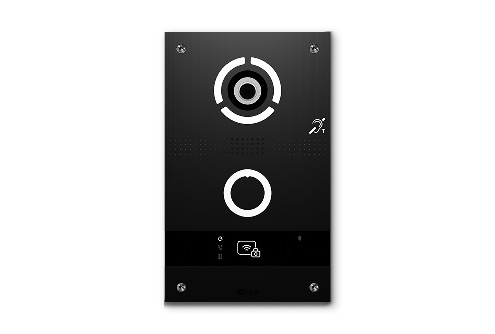 One Button Intercom Panel with Induction Loop & Status indicator