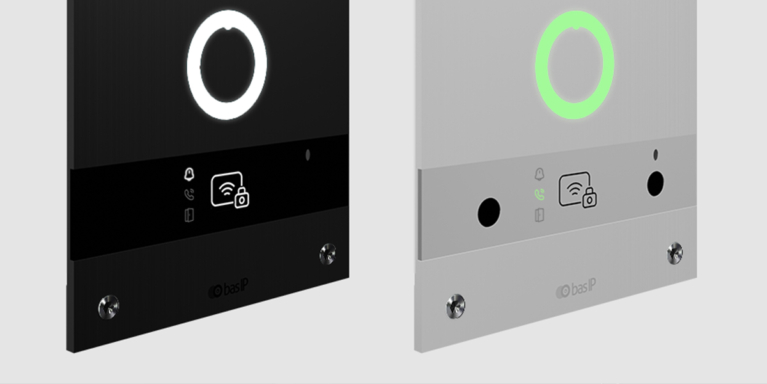 One Button Intercom Panel with Induction Loop & Status indicator