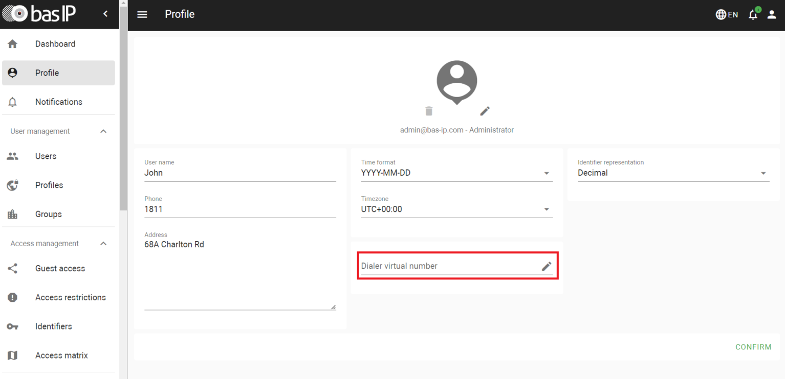 Web Dialer - A built-in service for calls within the Link numbers