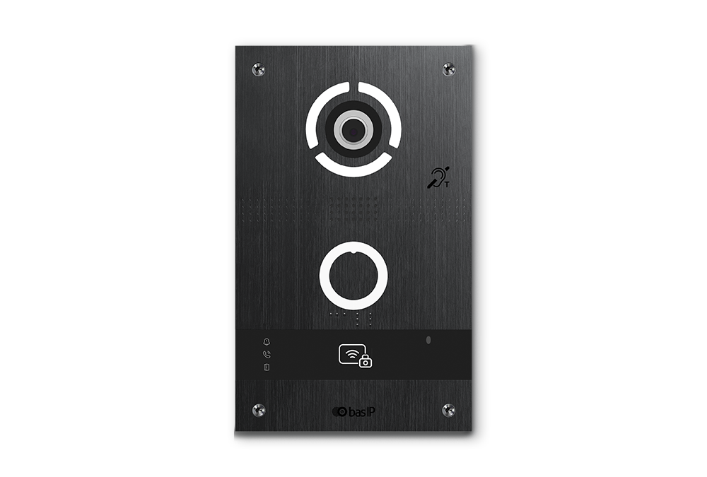 One Button Intercom Panel with Induction Loop & Status indicator