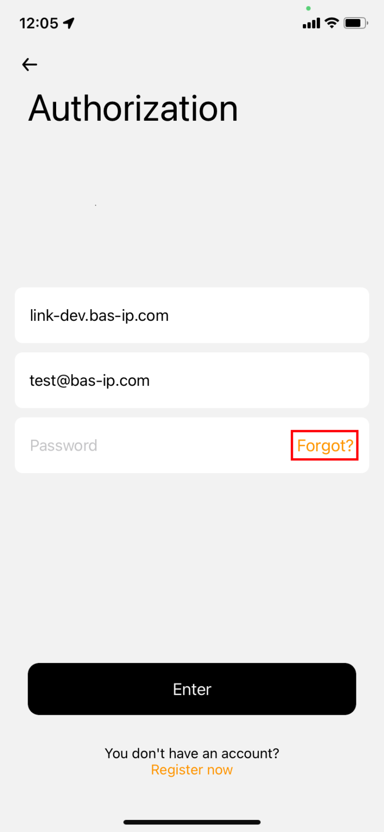 Getting started with BAS-IP Link app for your self-hosted system