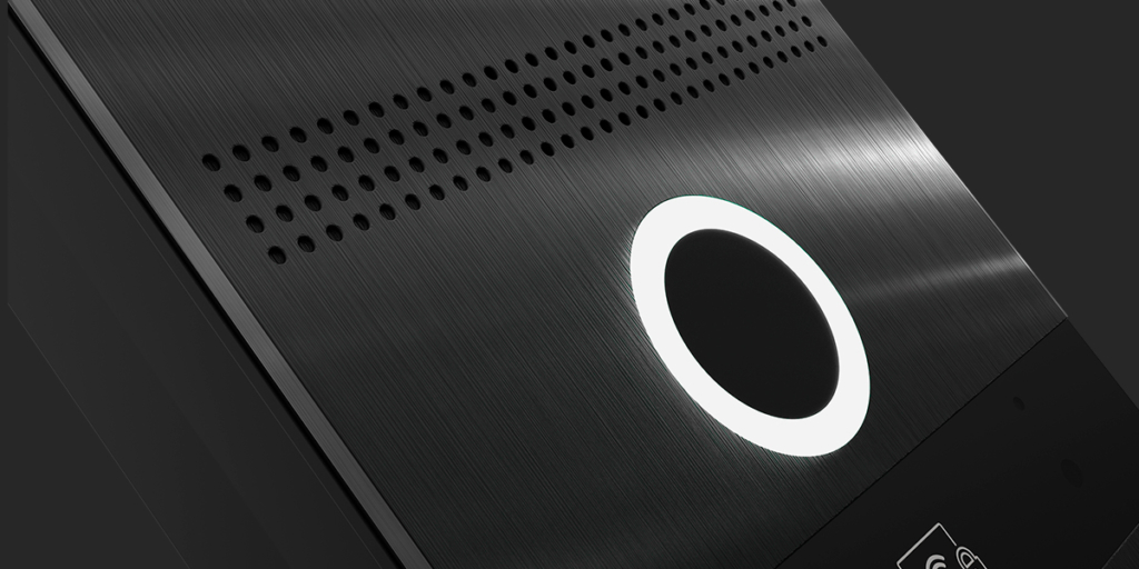 One Button Intercom Panel with Induction Loop & Status indicator