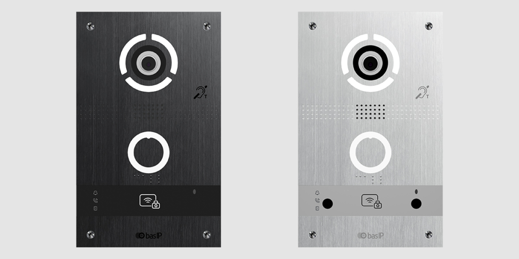 One Button Intercom Panel with Induction Loop & Status indicator