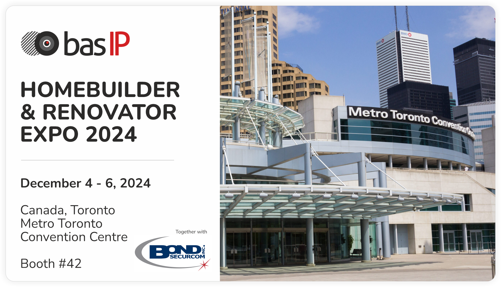 BAS-IP at The Buildings Show 2024 - BAS-IP