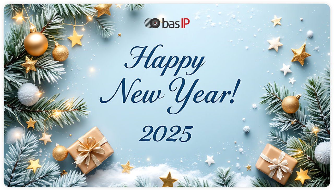 Šťastný nový rok 2025! - BAS-IP