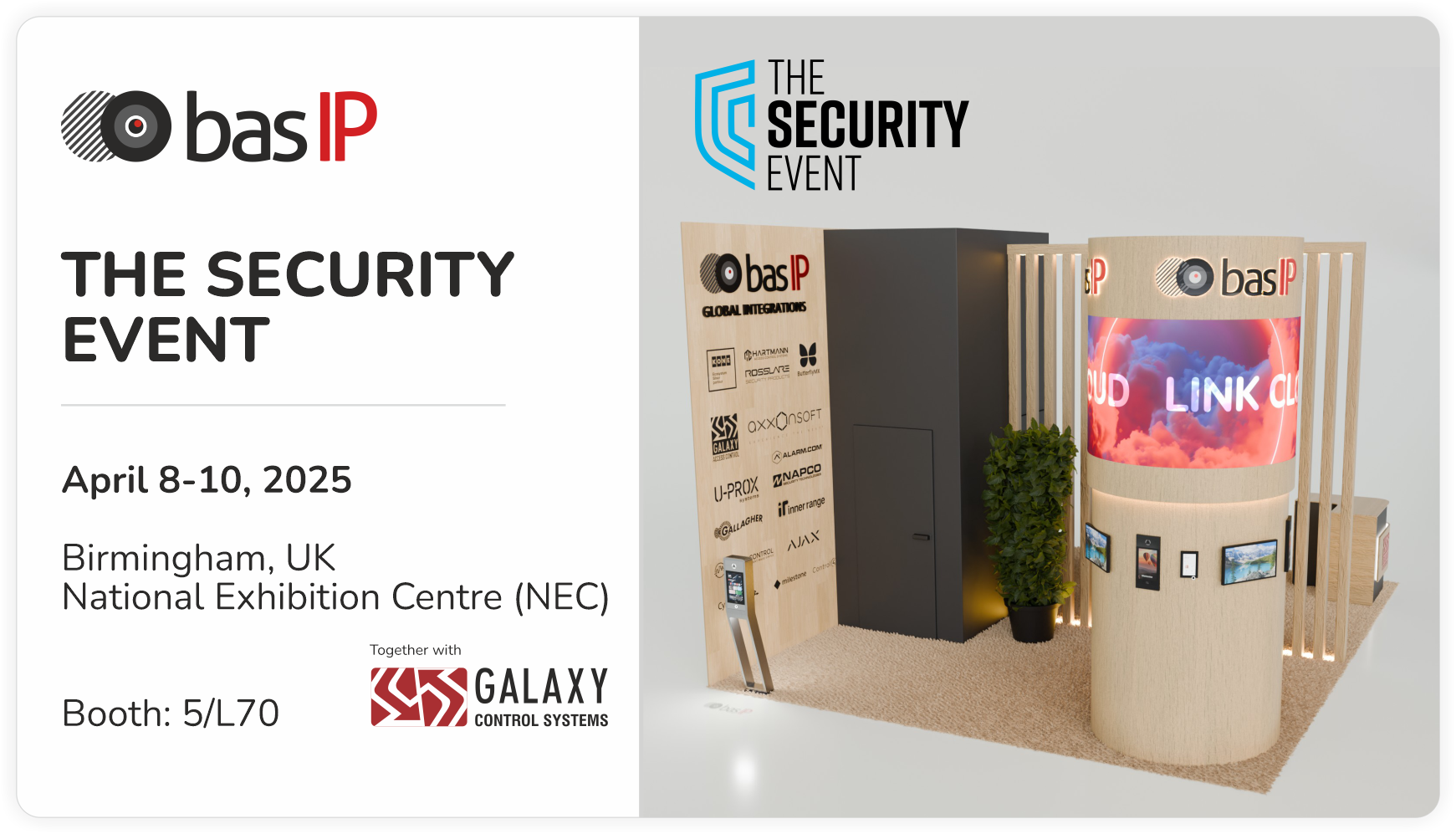 BAS-IP на выставке The Security Event 2025 - BAS-IP